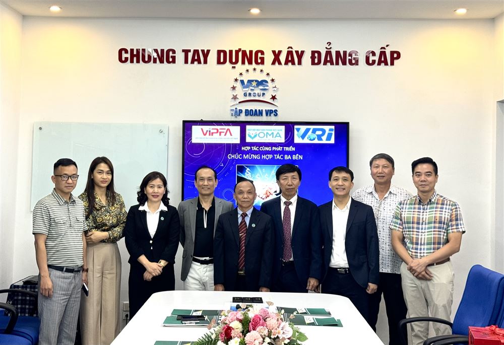 Buổi Lễ Ký Kết Hợp Tác Chiến Lược Ba Bên Giữa VOMA - VIPFA - VRI: Mở Ra ...